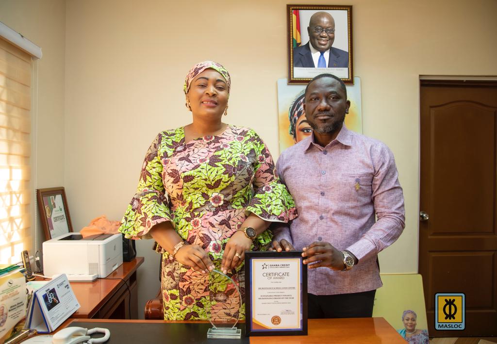 Masloc adjudged Sustainable Project Finance Brand of the year - MyJoyOnline