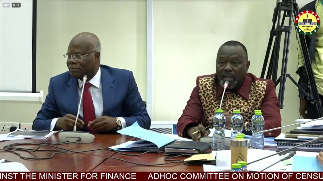 Ad Hoc Committee Lays Report Of Censure Motion Against Ofori Atta