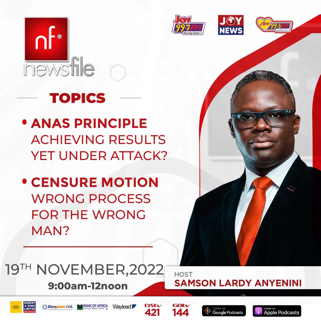 Playback Newsfile Discusses Anas Principle And Censure Motion Against