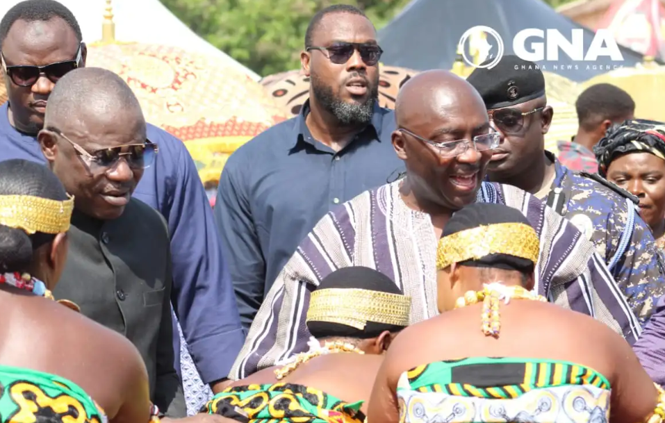 Hogbetsotso Festival: Bawumia receives rousing welcome from Anlo State ...