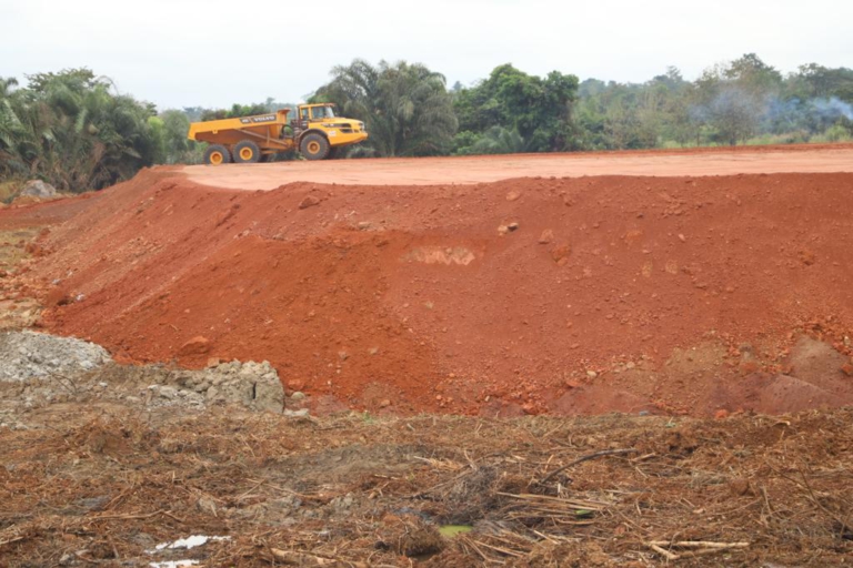 Work on terminal section of Boankra inland port in progress ...