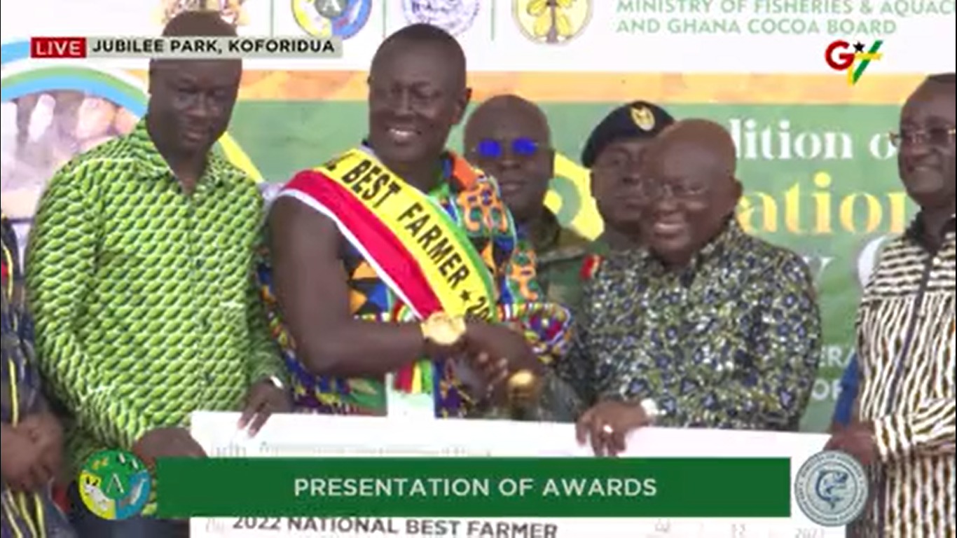 Nana Serebour adjudged 2022 National Best Farmer - MyJoyOnline