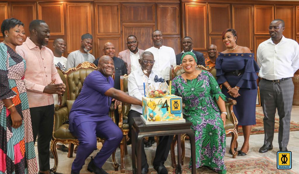 Masloc honours Kufuor on his birthday in commemoration of its 16th ...