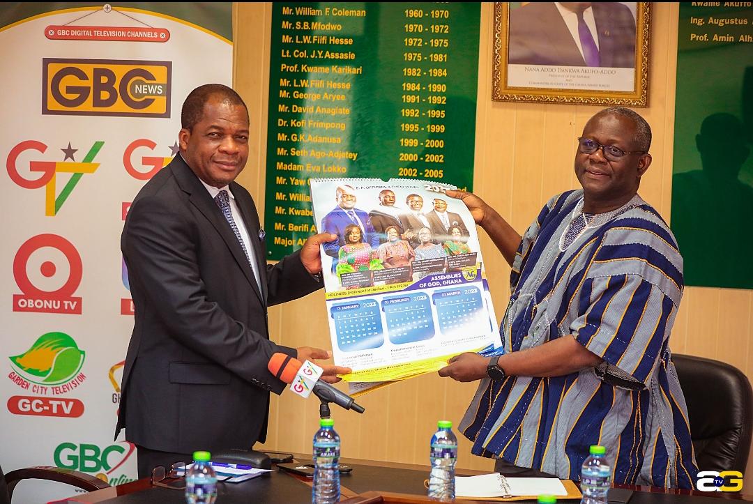 Newly elected leaders of Assemblies of God Ghana call on Management of ...