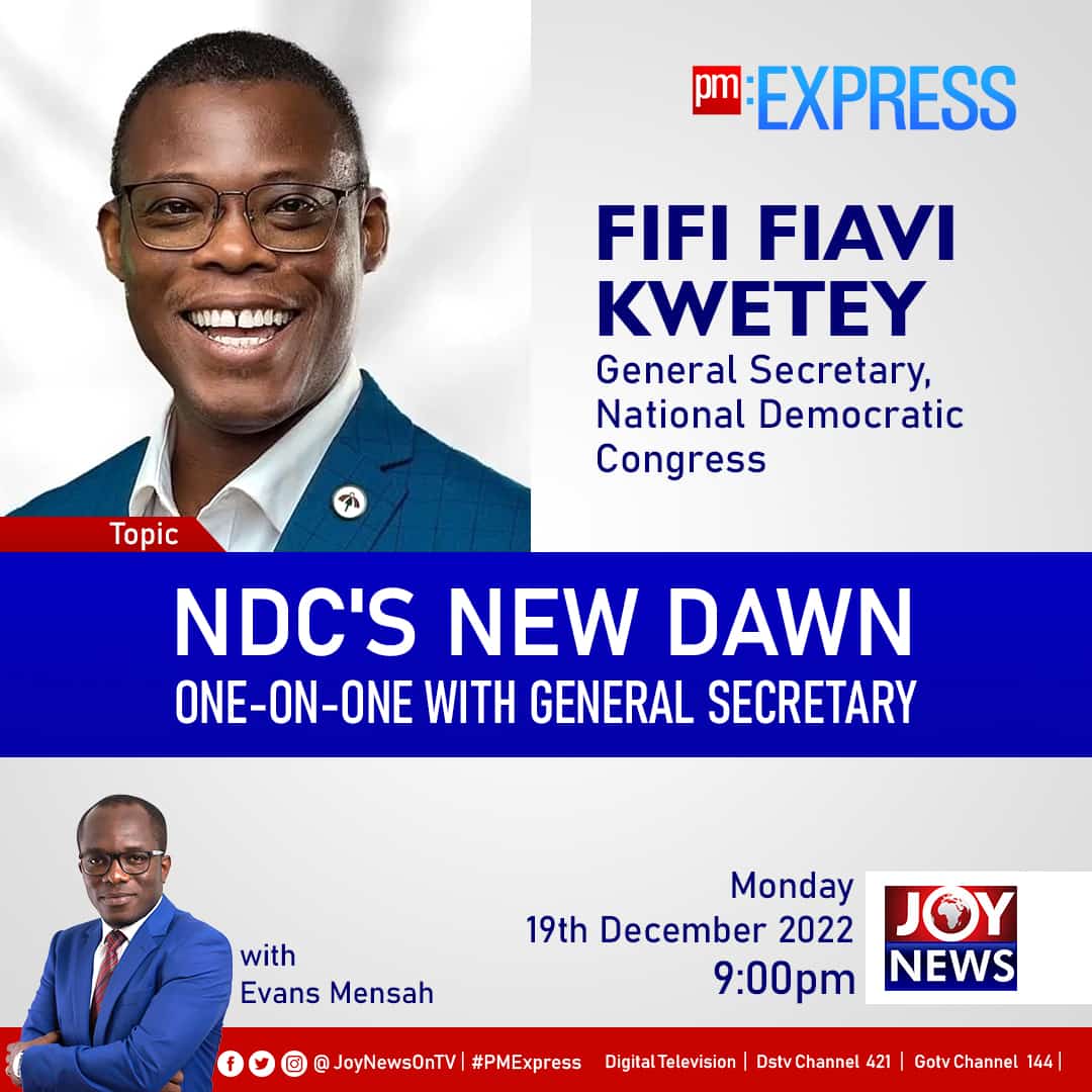 Playback: One-on-one with NDC General Secretary - MyJoyOnline