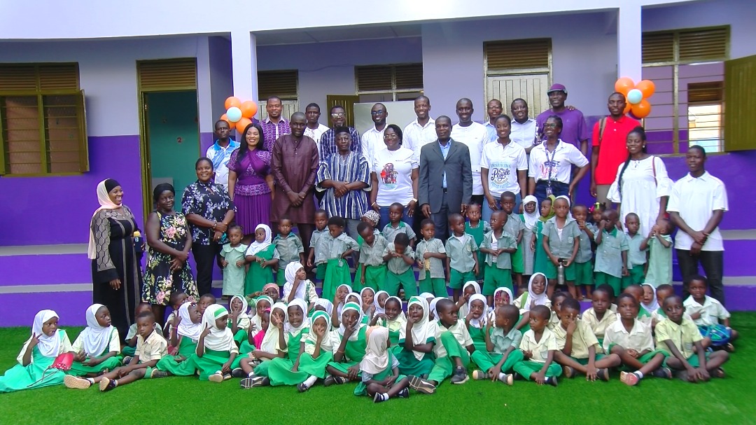 Hollard Ghana renovates Al Waleed Basic School Building - MyJoyOnline