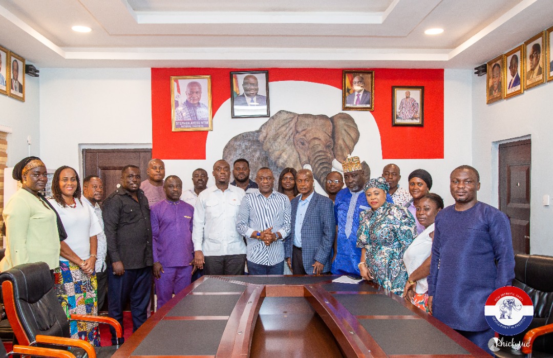 EPA CEO Henry Kokofu visits NPP headquarters - MyJoyOnline