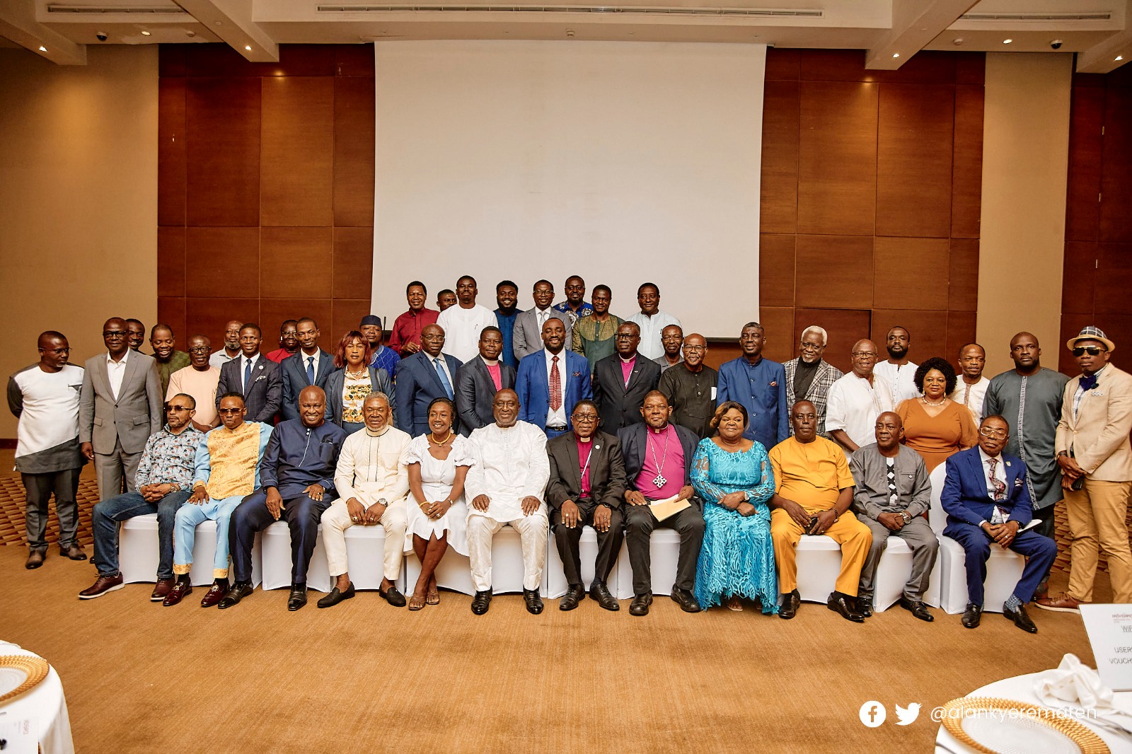 Alan pledges to closely collaborate with clergy when elected President ...