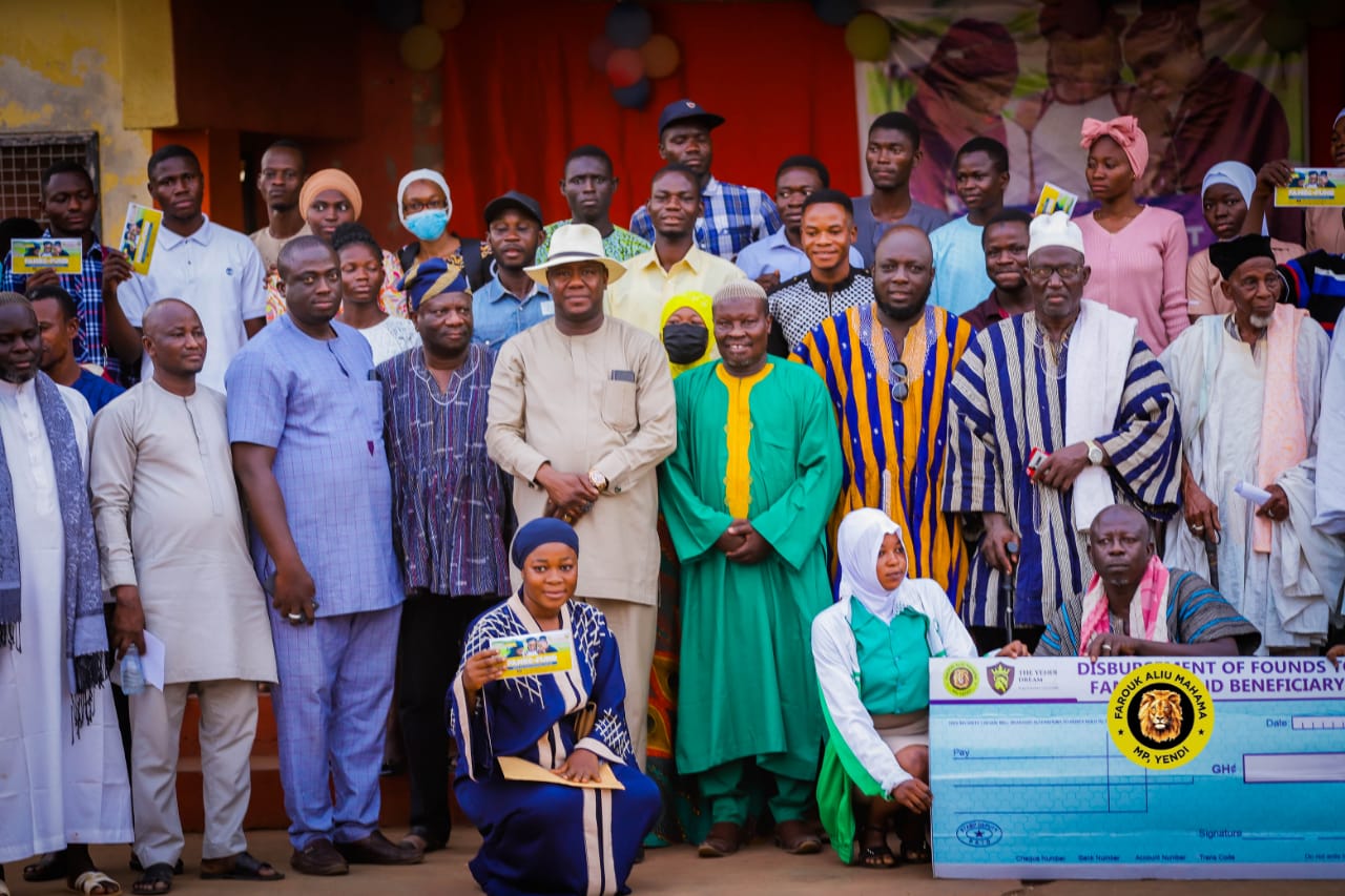 Yendi MP Farouk Aliu Mahama supports over 70 students with scholarships ...