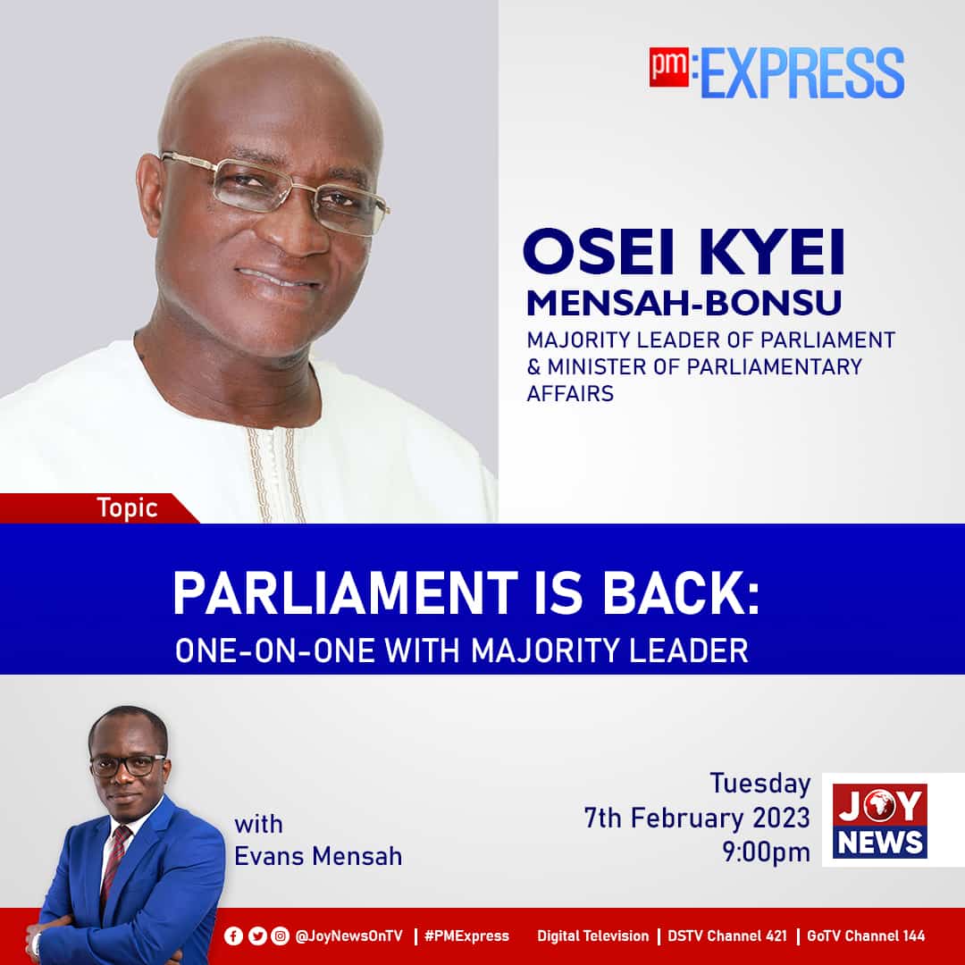 Playback: One-on-one with Osei Kyei-Mensah-Bonsu - MyJoyOnline