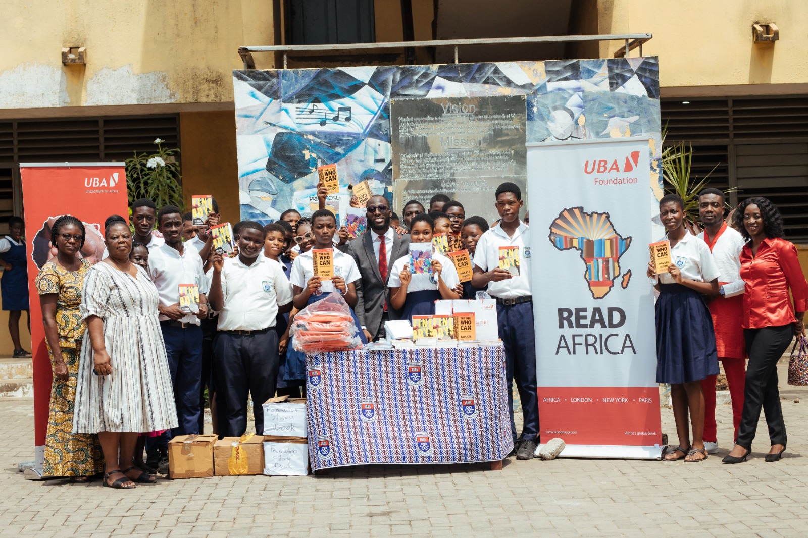 UBA’s Read Africa Project donates African Literature to Osu Presec ...