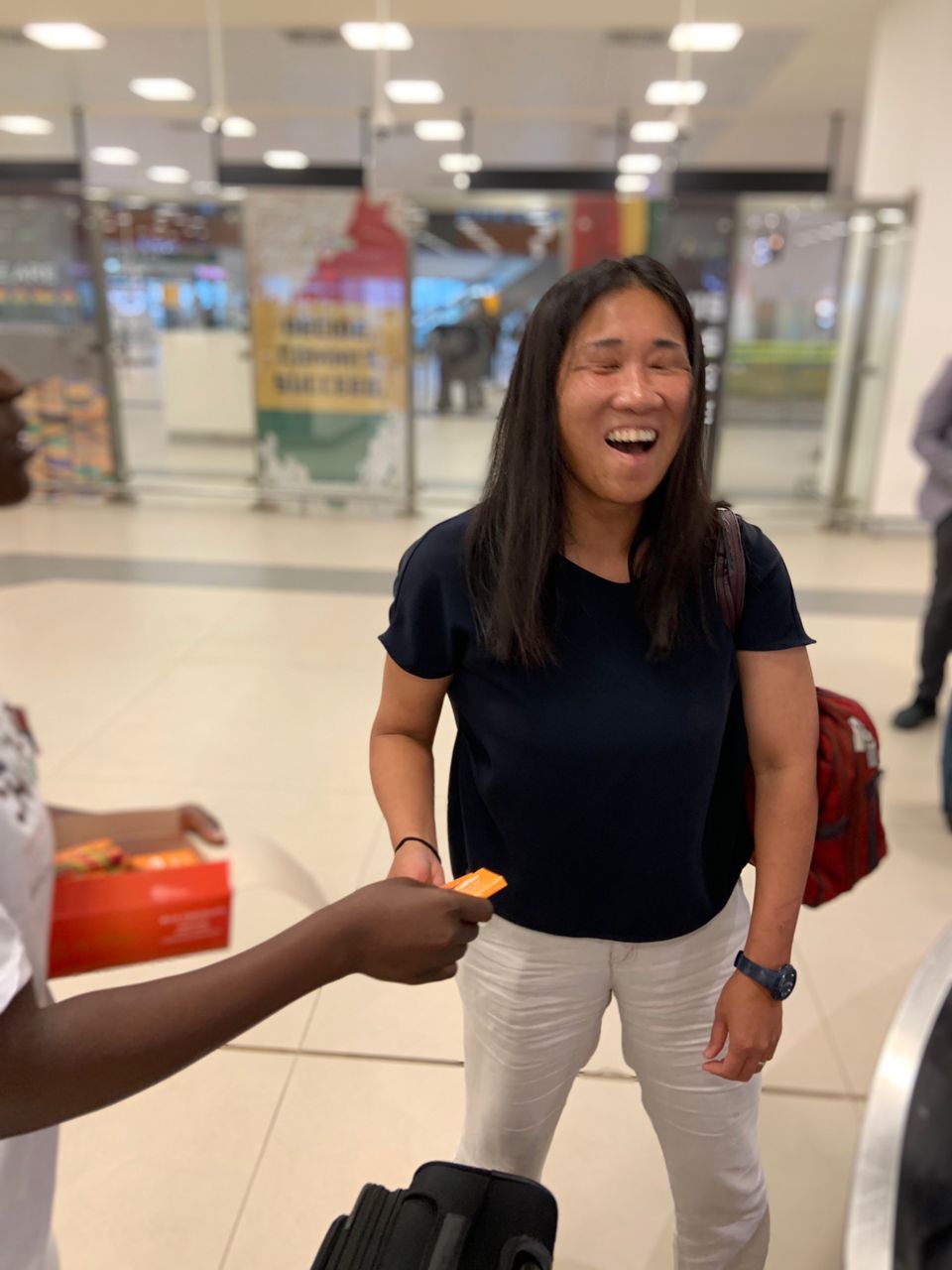 COCOBOD, GTA spread the love to travellers at KIA on Chocolate Day ...