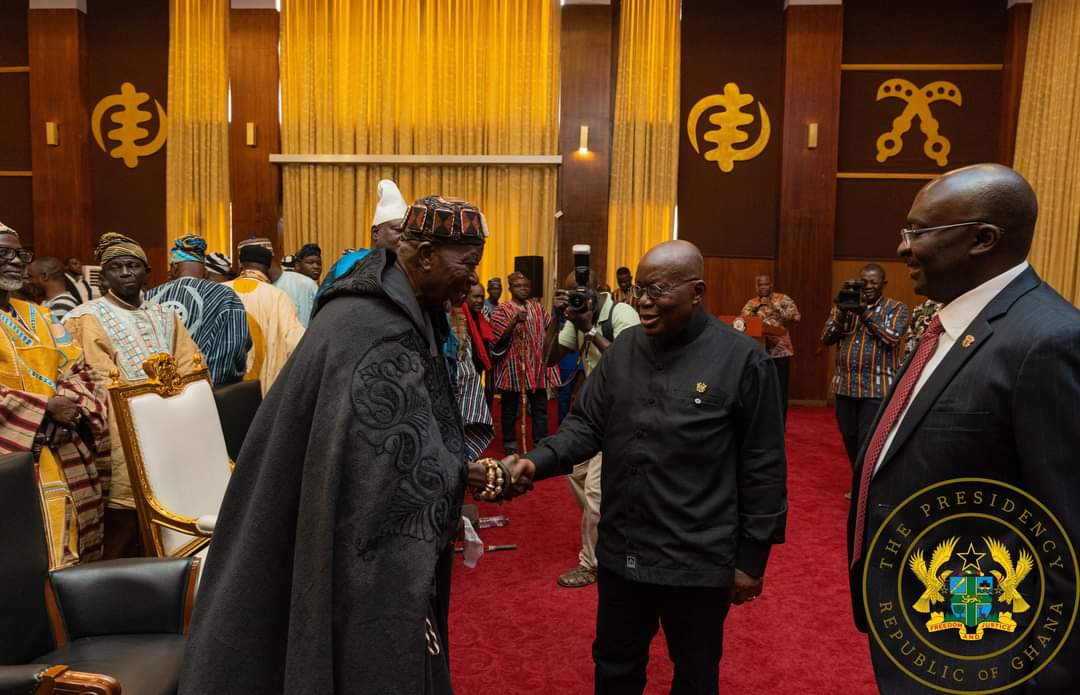 Buipewura Jinapor II officially announces death of Yagbonwura to Akufo ...