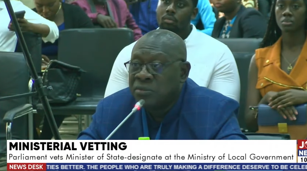 Livestream: Parliament vets OB Amoah - MyJoyOnline