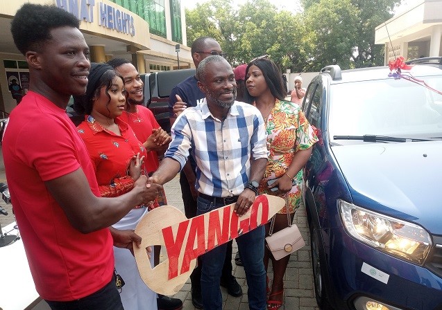 Yango hands over brand new car to winner of its driver loyalty contest ...