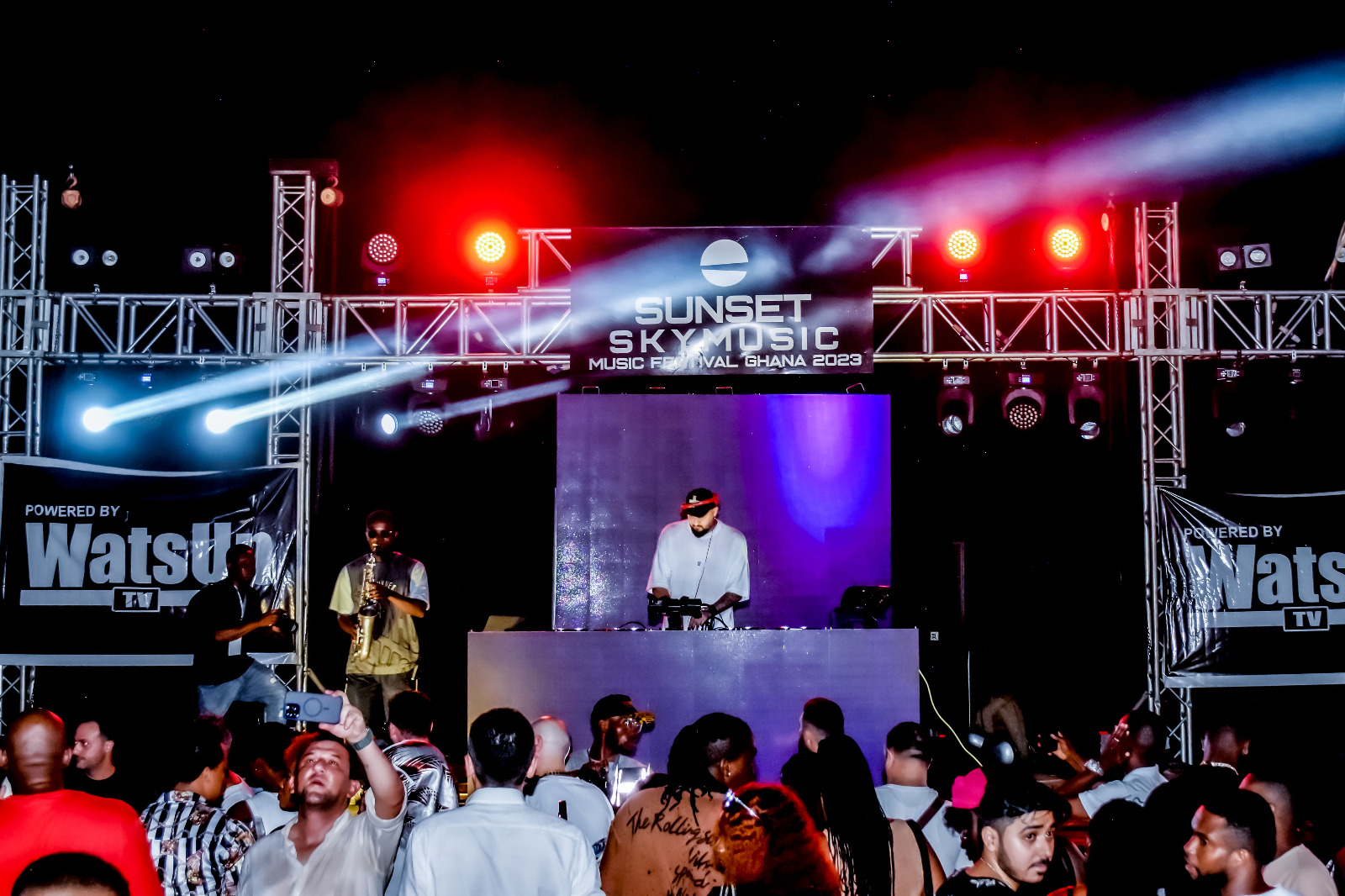 WatsUp TV and Sky Music wow thousands at 2023 Sunset Music Festival ...