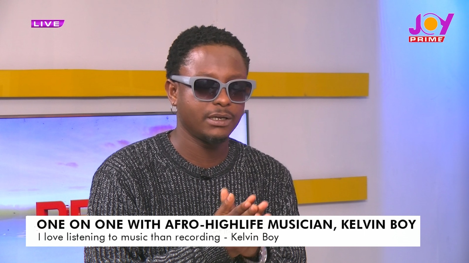 You can’t be an afrobeat artiste and not know how to do highlife – Kelvyn Boy - MyJoyOnline