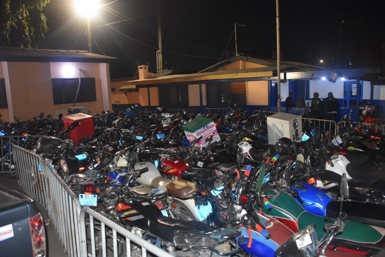 Over 250 motorbike riders arrested for jumping red light - MyJoyOnline