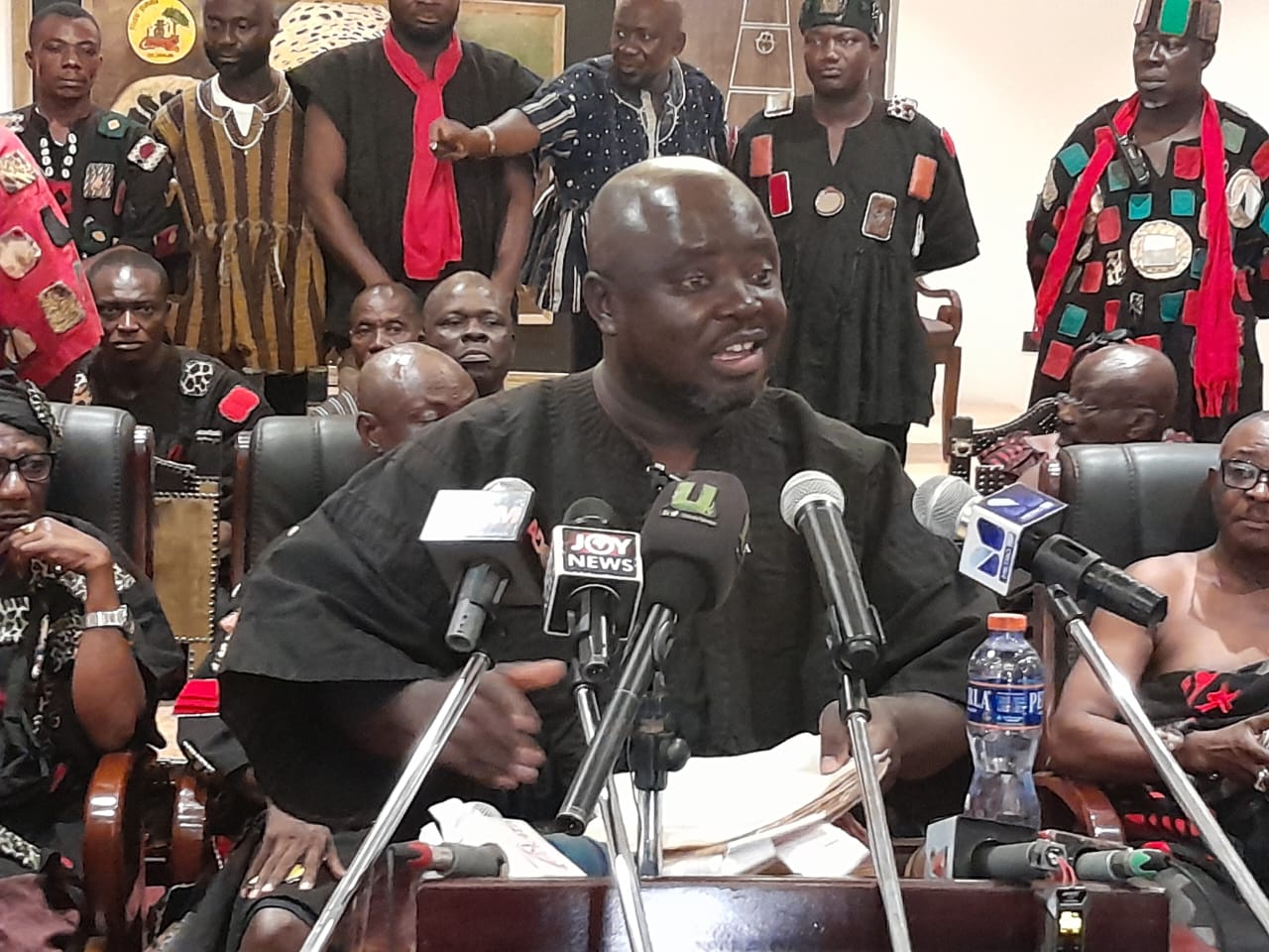 Okyeman is not ready to secede an inch of its land - Nananom of Akyem ...