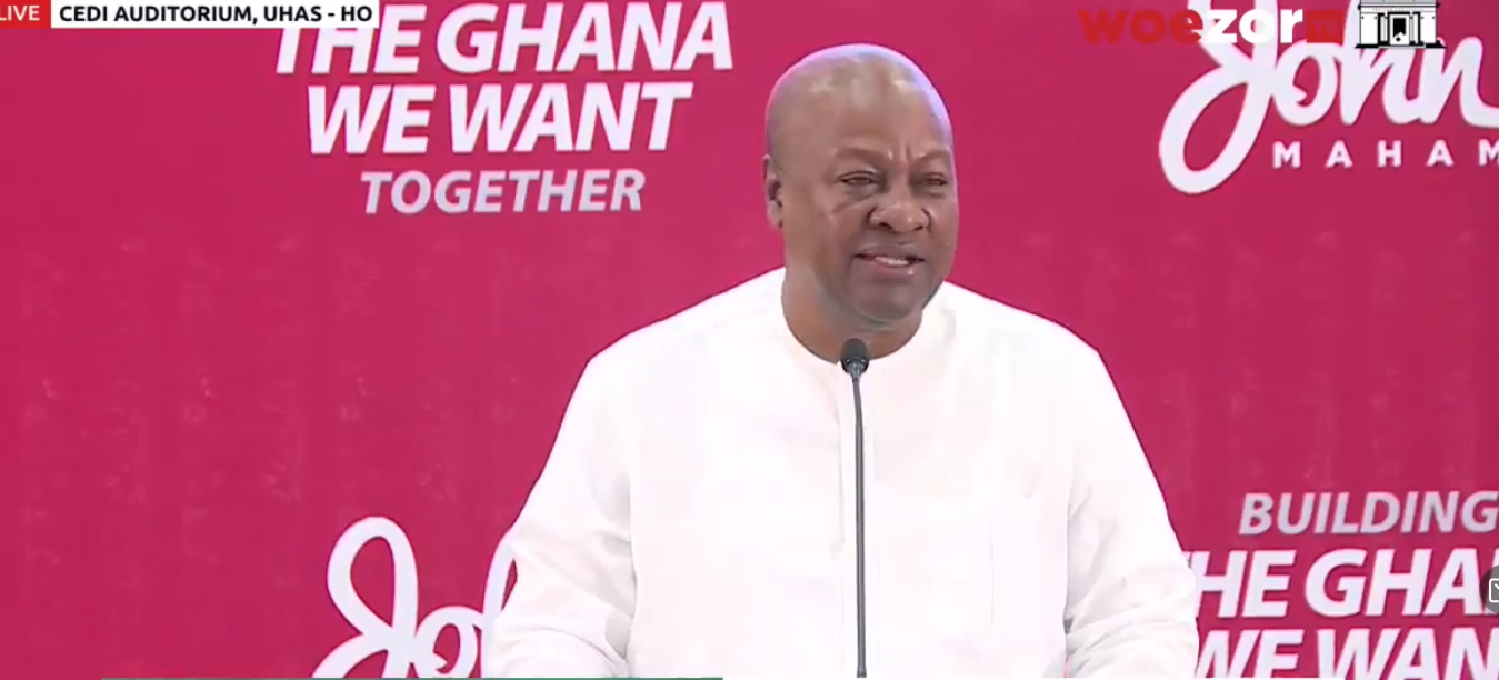 Playback: Mahama launches NDC flagbearership campaign in Ho - MyJoyOnline