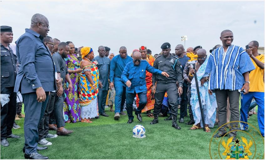 Akufo-Addo inaugurates Alajo astroturf, promises more investment in ...
