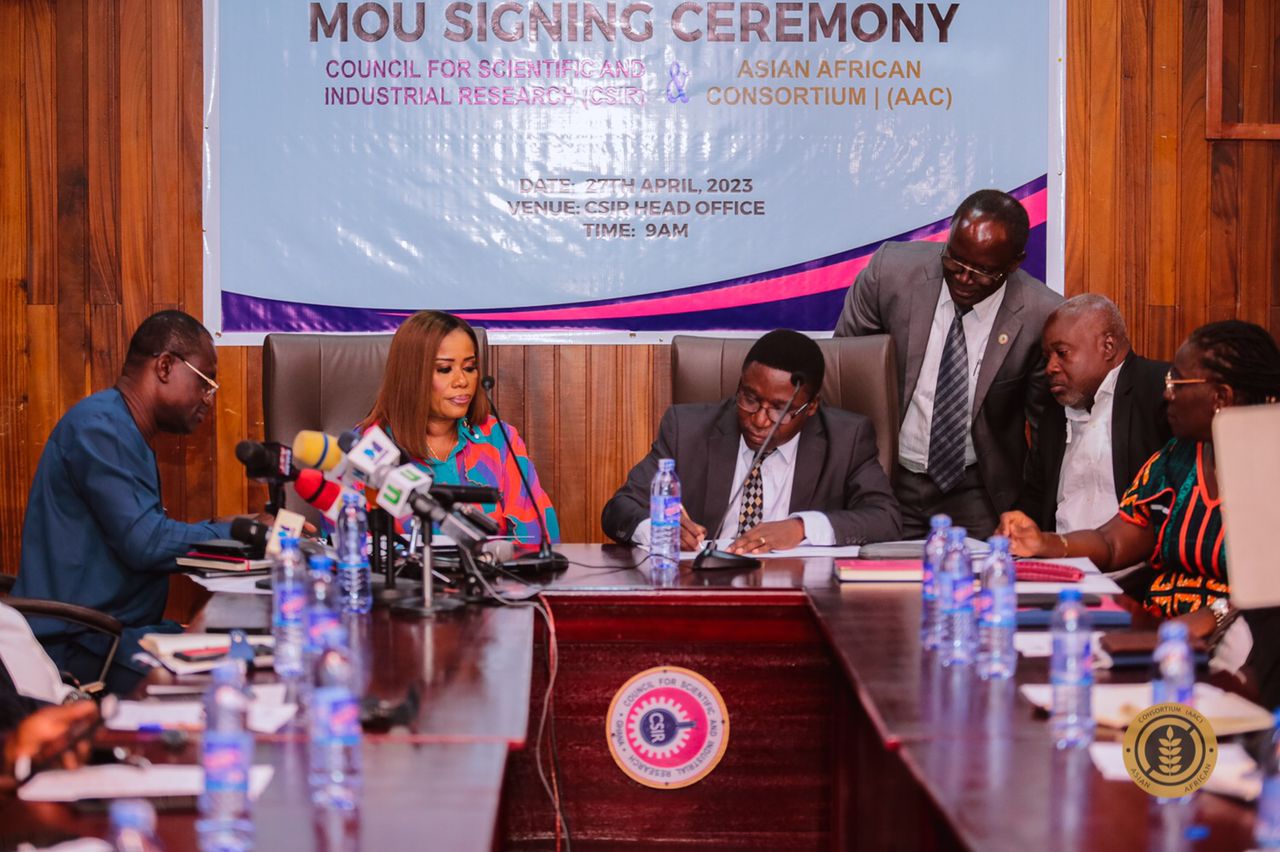 AAC, CSIR sign agreement to support rice production in Ghana - MyJoyOnline