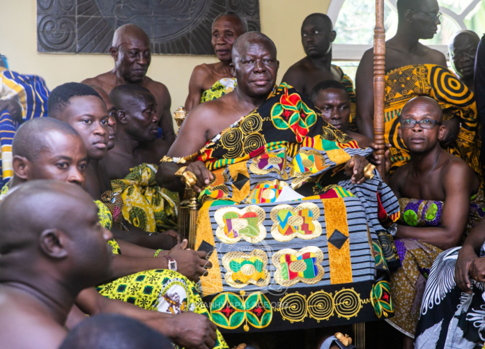 Relive the moment Otumfuo Osei Tutu II was sworn in 24 years ago ...