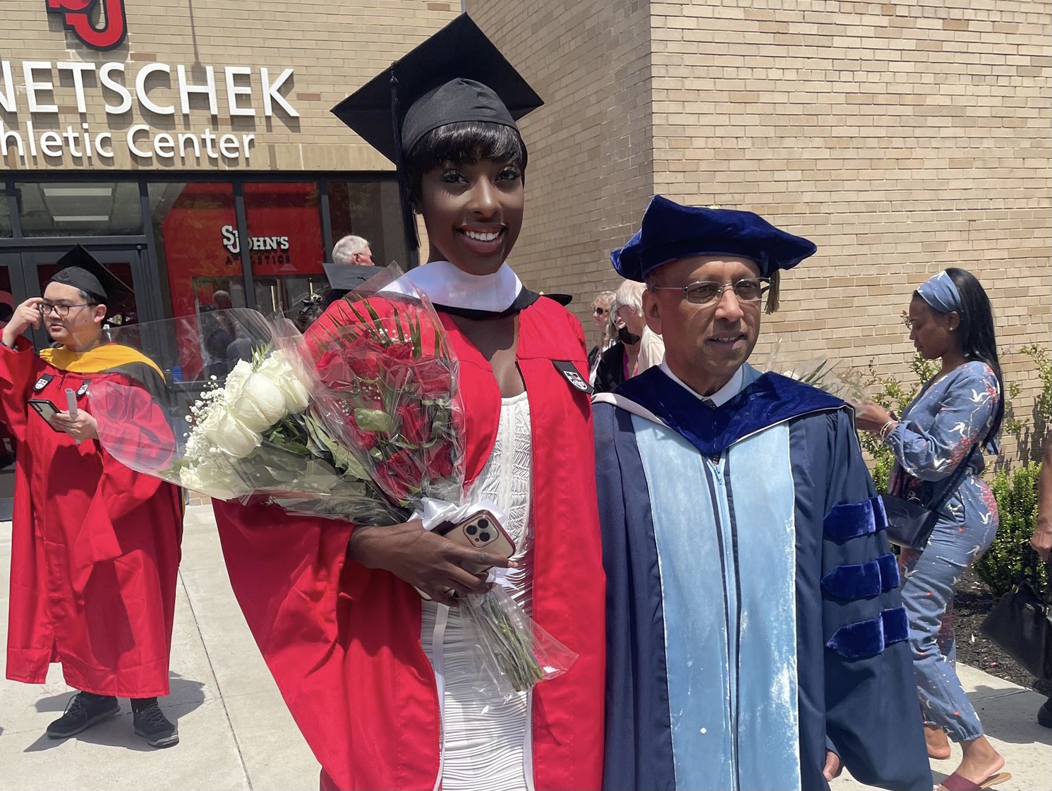 Ghanaian model Gifty Boakye earns master's degree at St. John ...