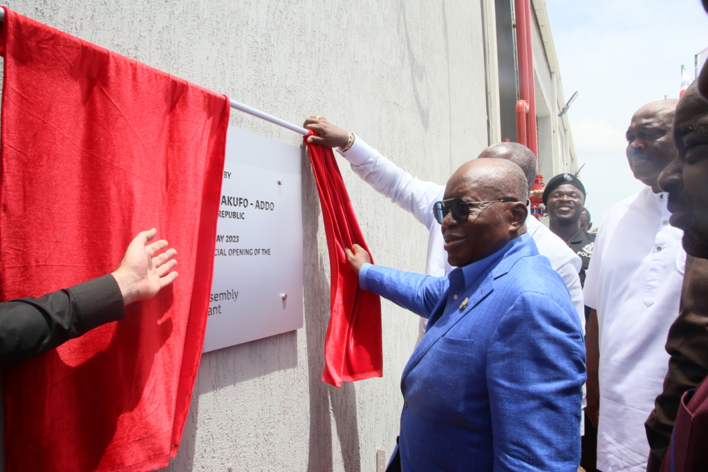 Akufo-Addo commissions KIA vehicle assembly plant - MyJoyOnline