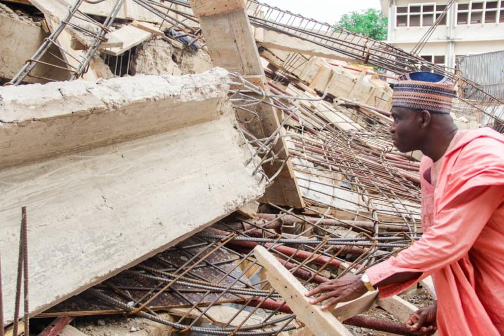 UDS to setup a committee to investigate the collapse of a six story ...