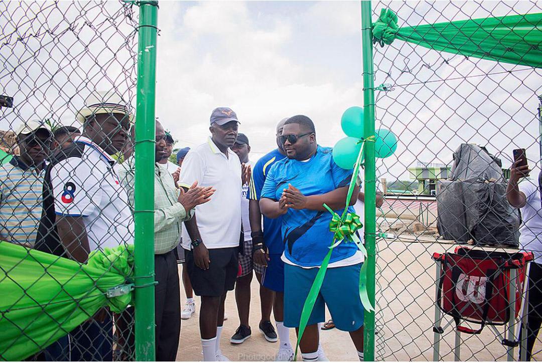 Nkwatia Wadie I Commissions Sports Complex At Kwahu Nkwatia Myjoyonline