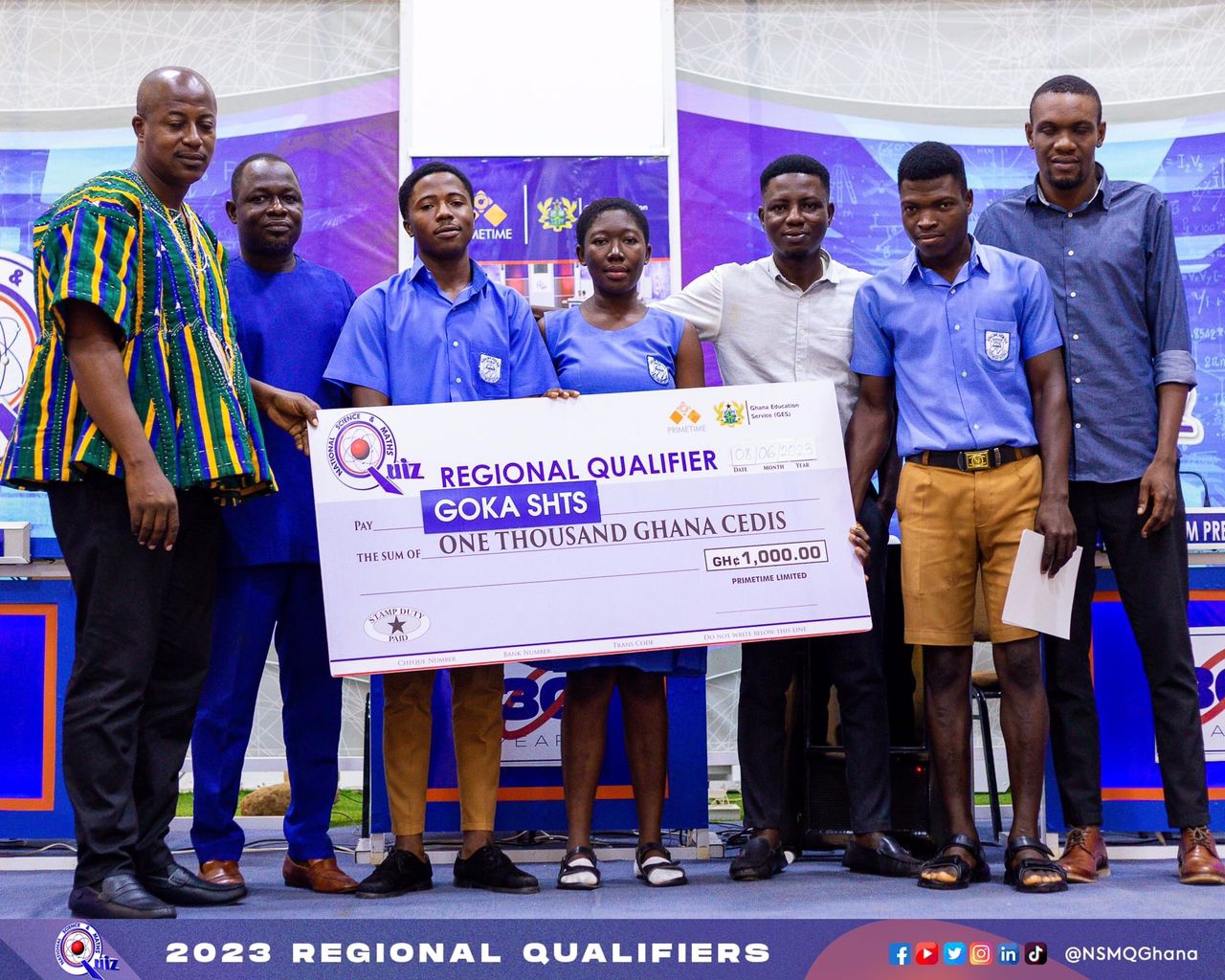 NSMQ23: 3-member Goka team breaks 30-year jinx to land national ...
