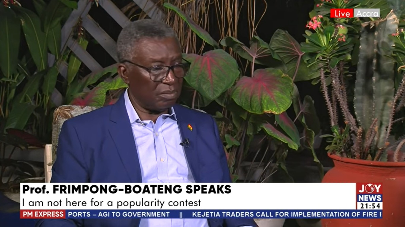 I did my job; I tried to make Ghana a better place - Prof Frimpong ...