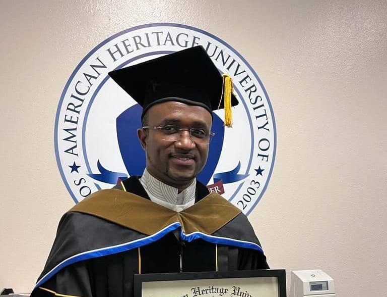 Charles Coffie Hackman receives Doctor of Letters Honours at American ...