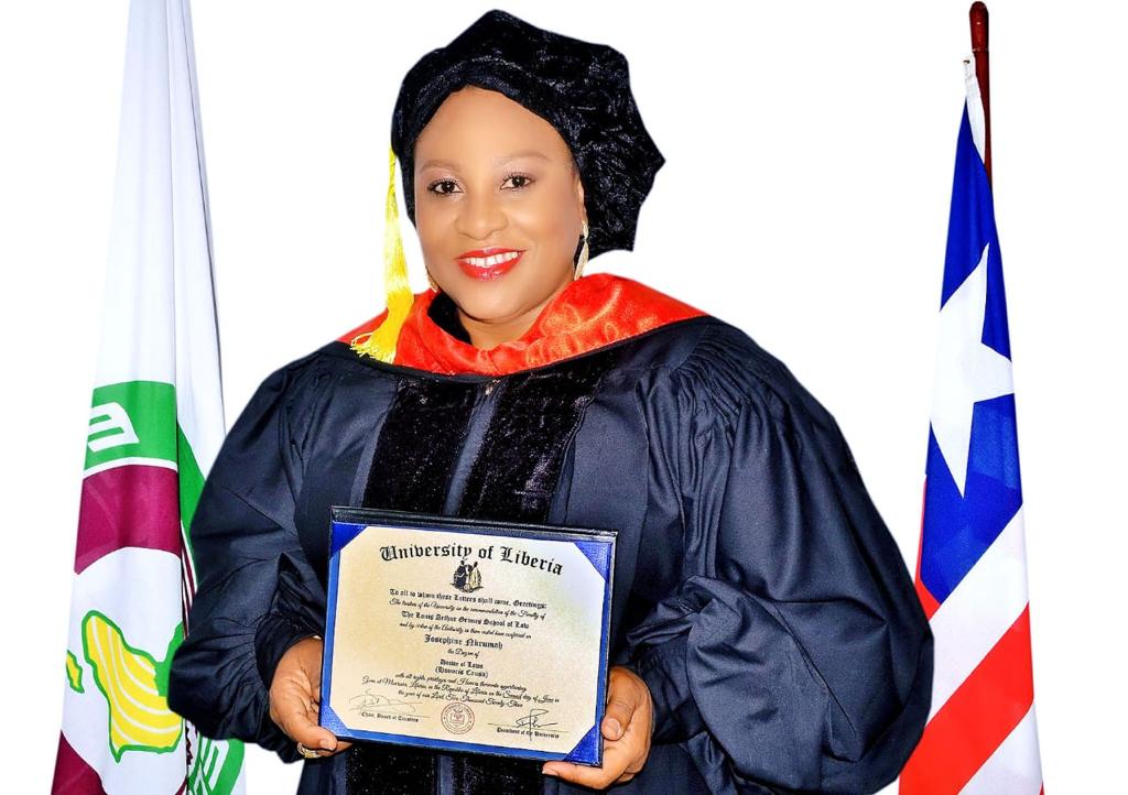 Former NCCE boss, Josephine Nkrumah, conferred with honorary doctorate ...
