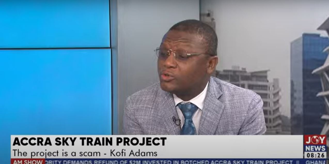 Sky train project is a scam – Kofi Adams - MyJoyOnline