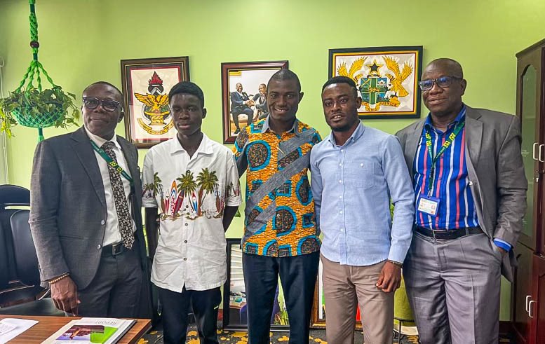 Brilliant-but-needy fuel attendant gets full GNPC scholarship to study at KNUST - MyJoyOnline