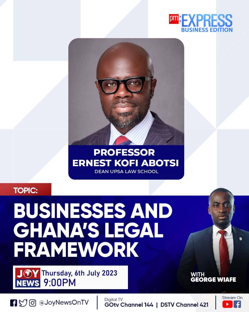 One-on-one with Professor Kofi Abotsi on PM Express - MyJoyOnline