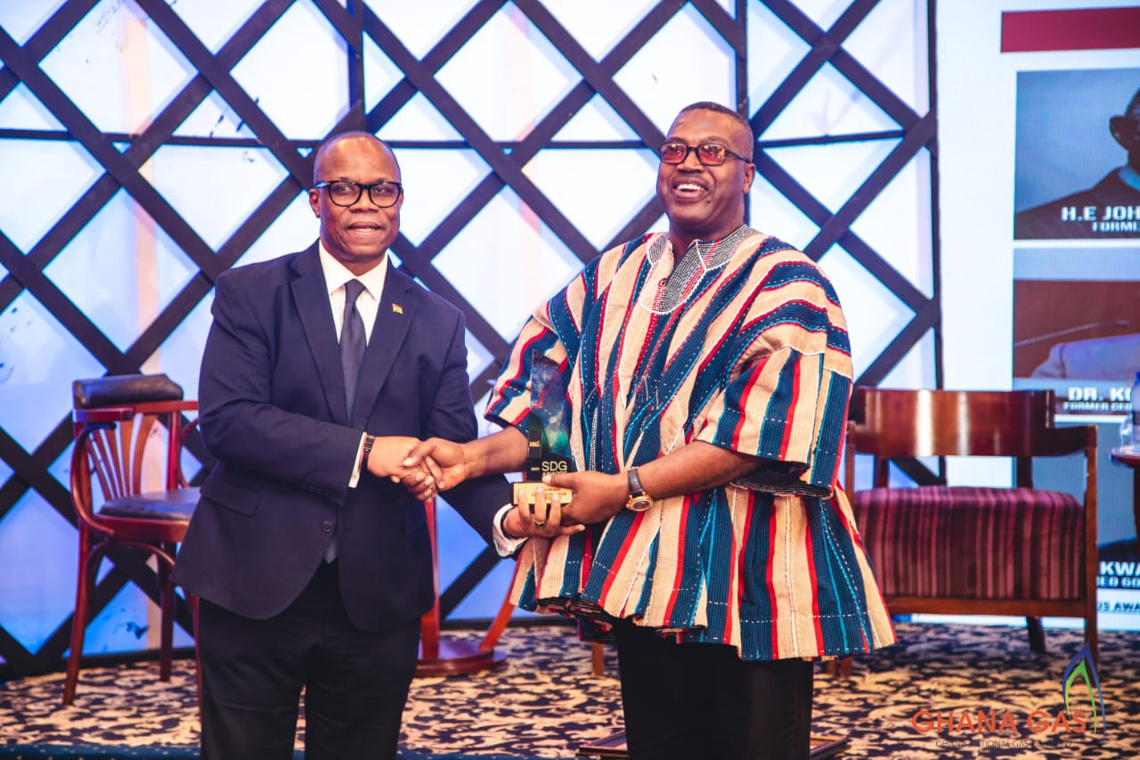 CEO of Ghana Gas wins transformational Leader of the Year Award at the ...