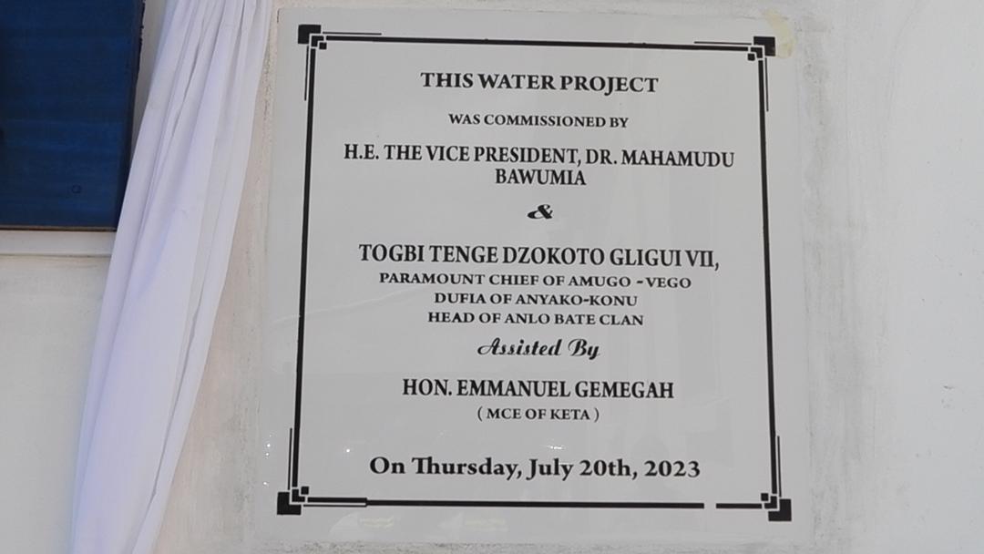 60,000 litre Anyako-Konu community water project commissioned - MyJoyOnline