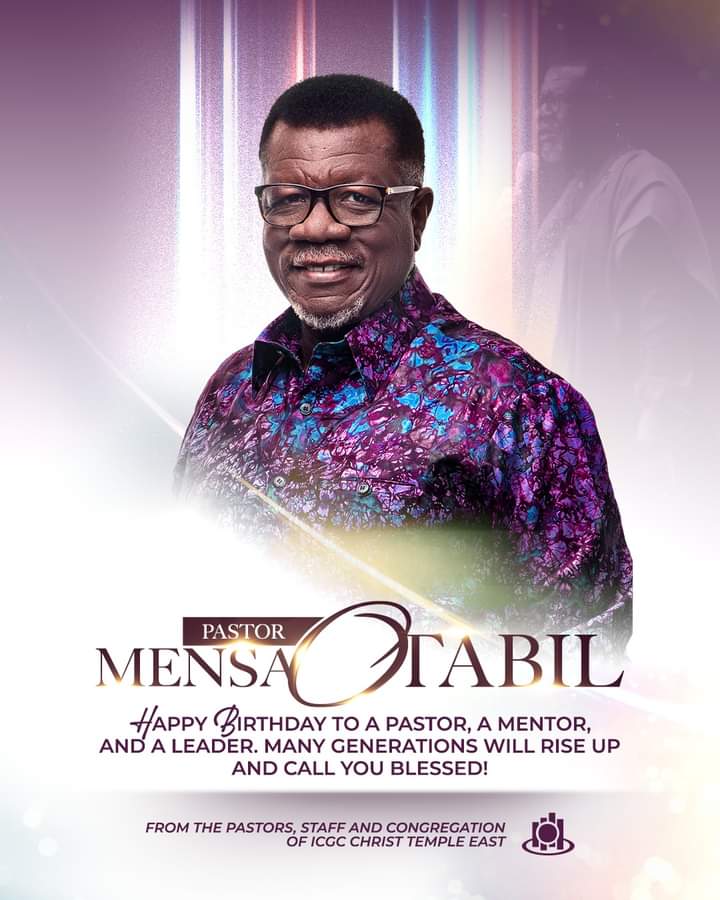 ICGC celebrates founder, Pastor Mensa Otabil who clocks 64 - MyJoyOnline