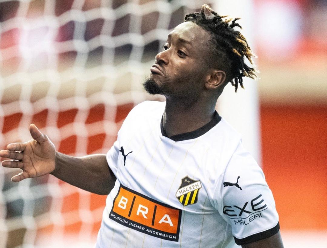A brace and Europa League qualification: Ibrahim Sadiq says goodbye to BK Hacken in style ...