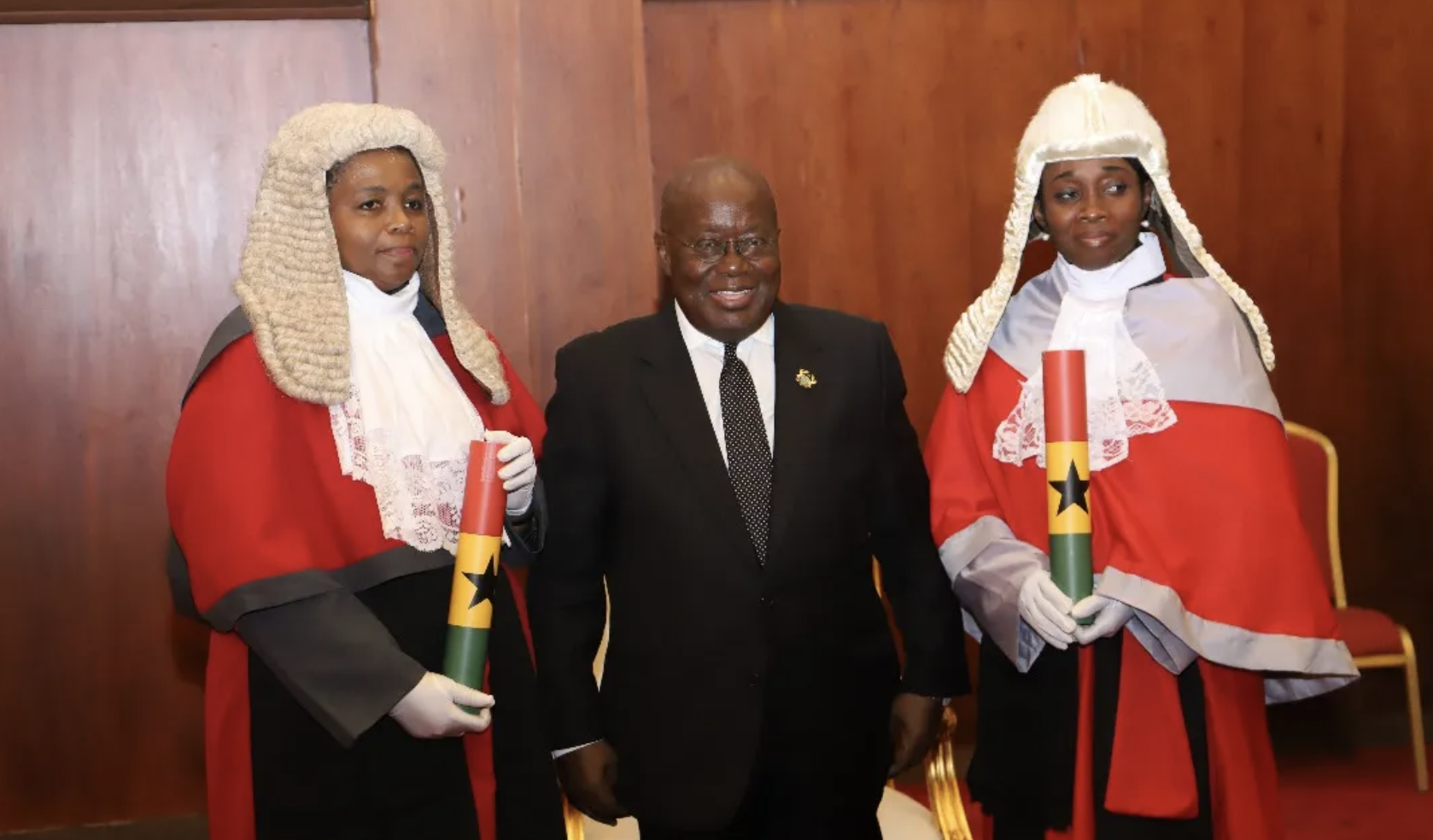 Akufo-Addo swears in two High Court judges - MyJoyOnline