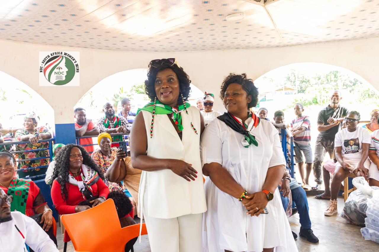 NDC SA Women's Wing supports two institutions with food items and ...