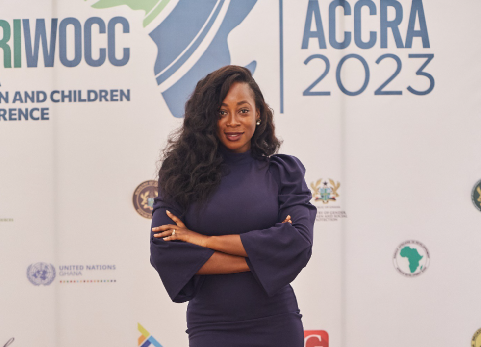 Ama O. Sarpong champions Climate Resilience for Women and Children at ...