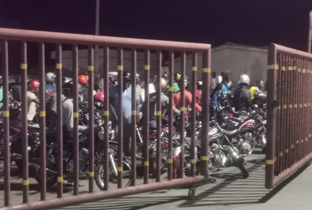 Aflao Border main gate temporary closed for security screening - Ghana ...