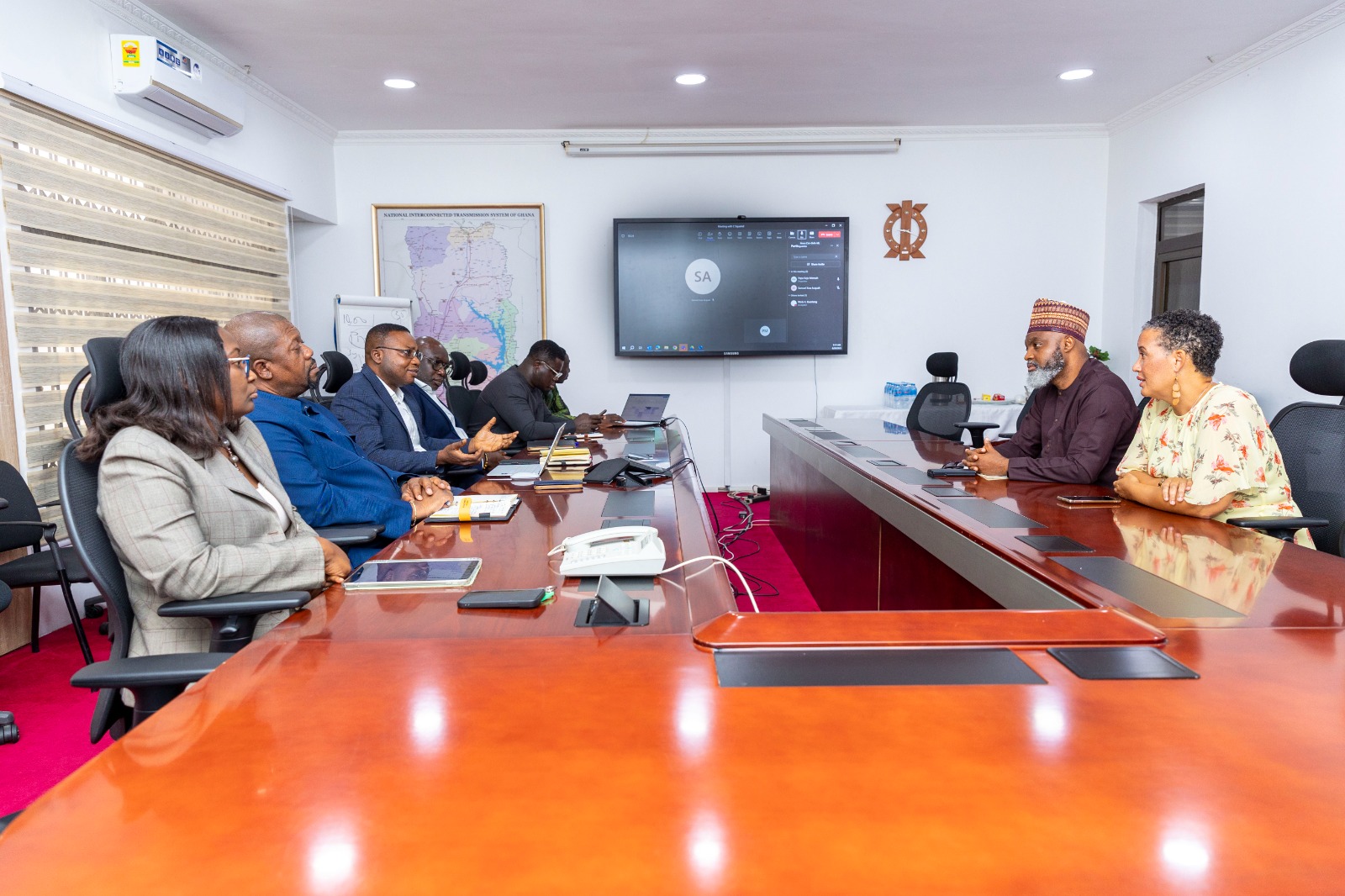 CSquared Group CEO Calls On GRIDCo Boss MyJoyOnline