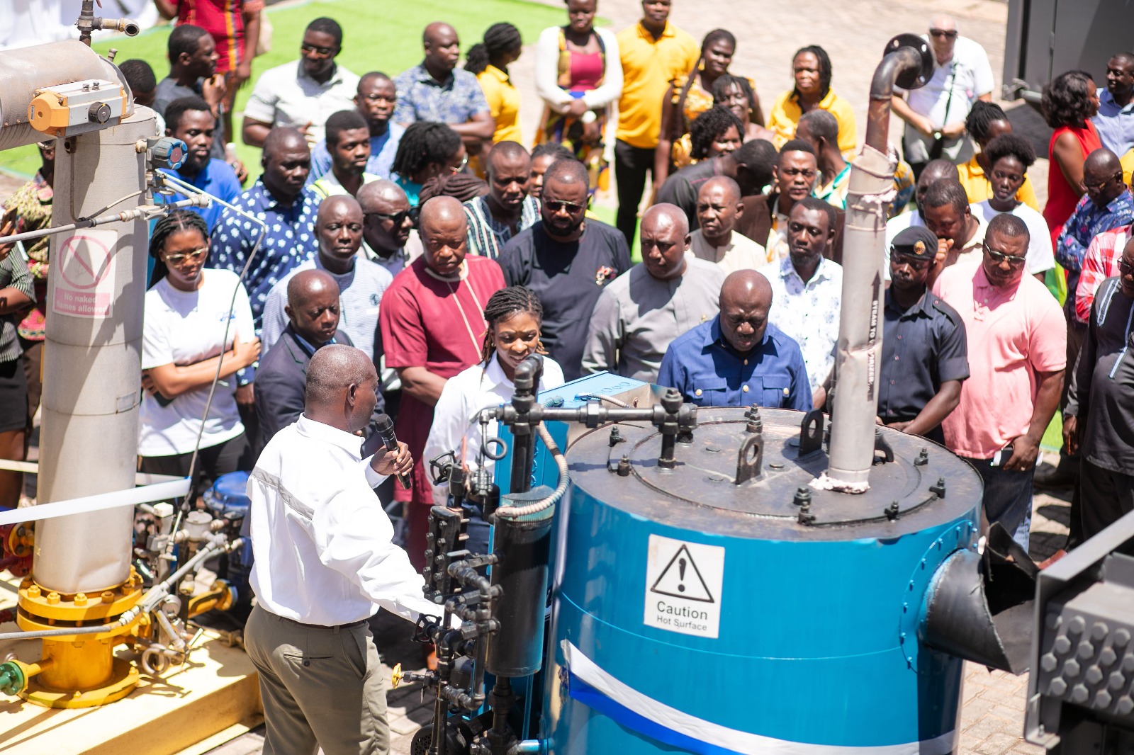 Genser Energy donates gas turbine to Takoradi Technical University ...