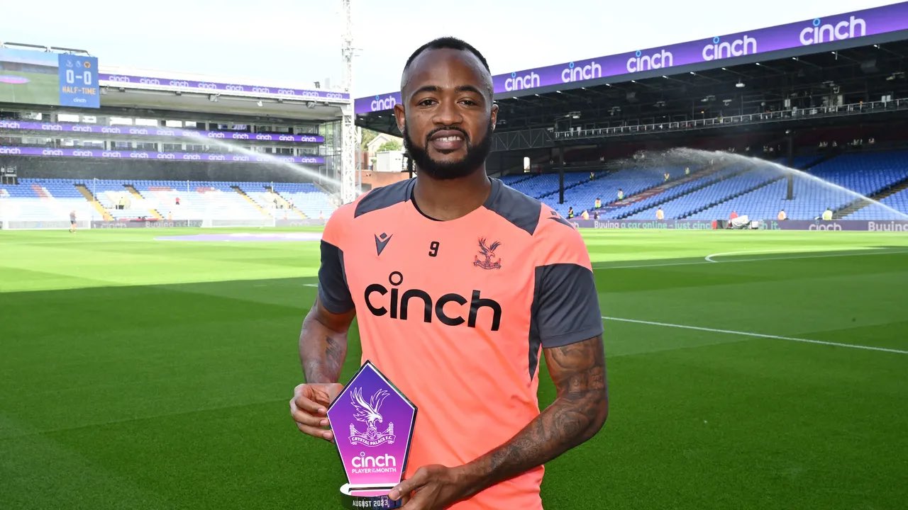 Jordan Ayew named Crystal Palace Player of the Month for August ...