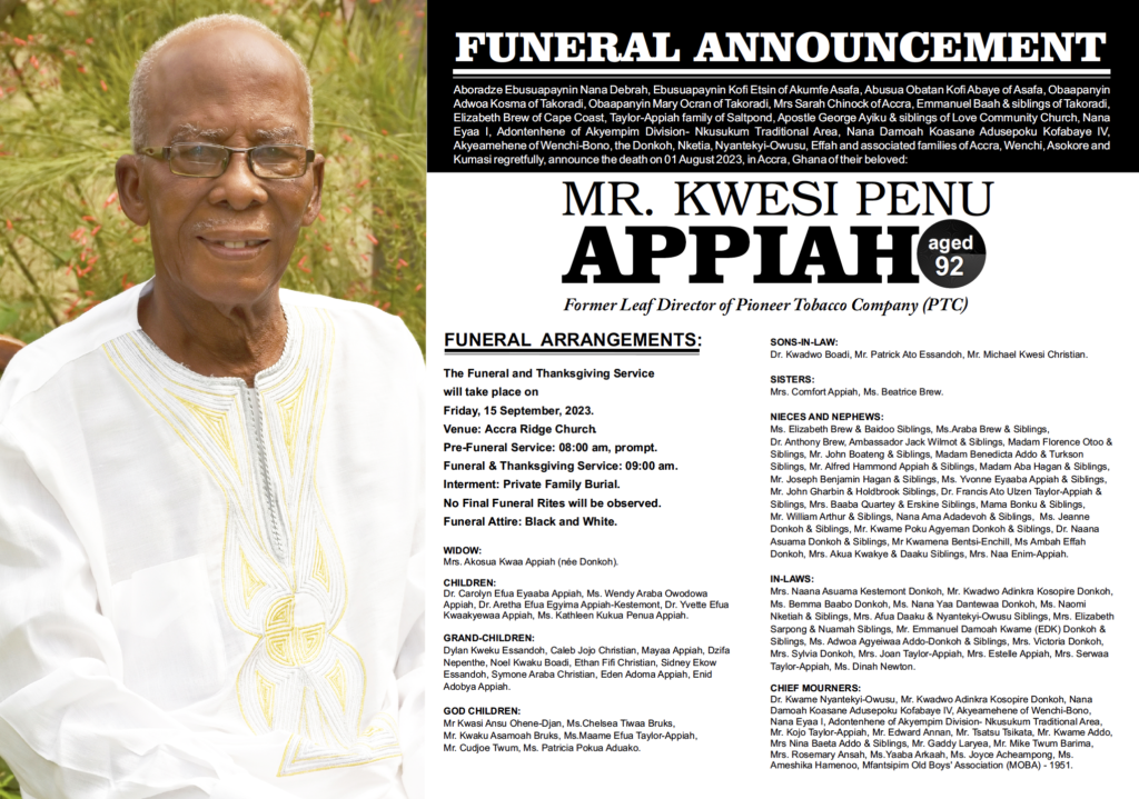 Mr Kwesi Penu Appiah - MyJoyOnline